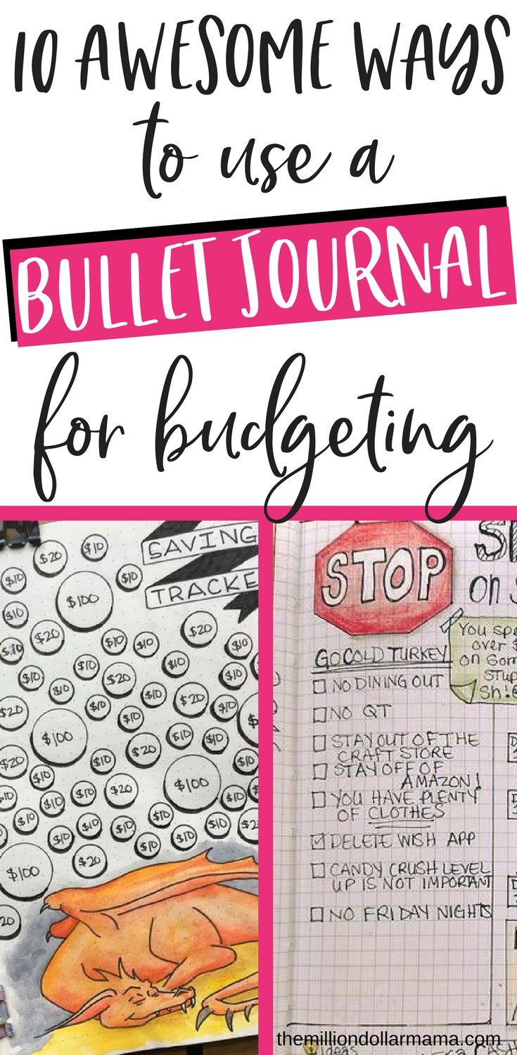 10 Awesome Ways to Use a Bullet Journal for Budgeting