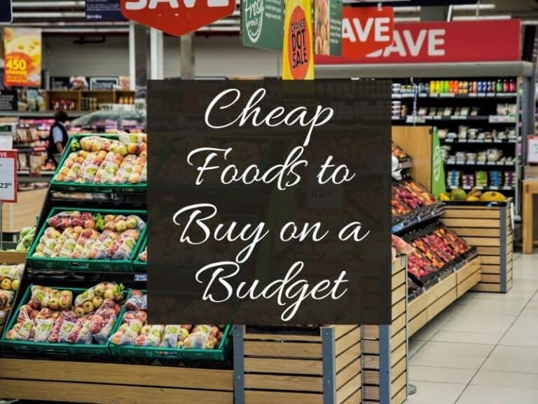 Cheap Food to Buy When You're Broke