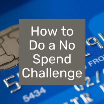 How to Do a No Spend Challenge - The Million Dollar Mama