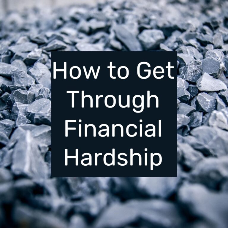 How to Get Through Financial Hardship - The Million Dollar Mama