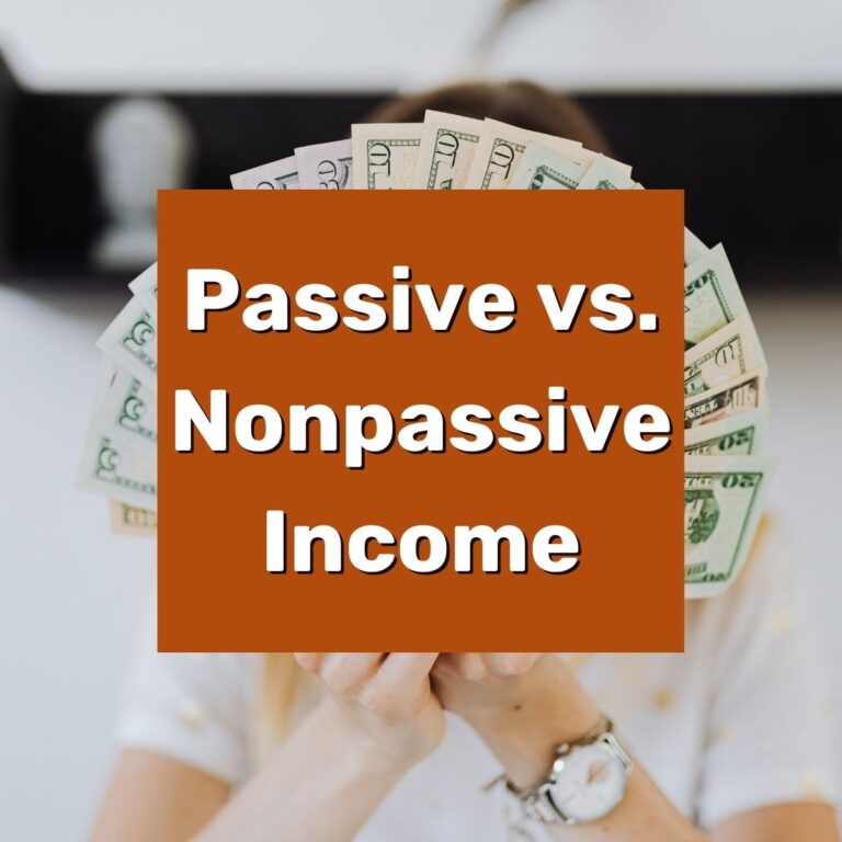 Passive Vs. Nonpassive Income