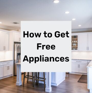 How to Get Free Appliances