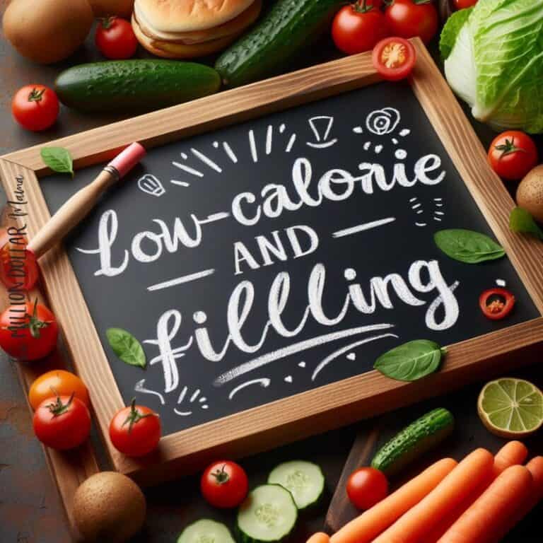 Filling Foods for Weight Loss - Reduce Calorie Intake