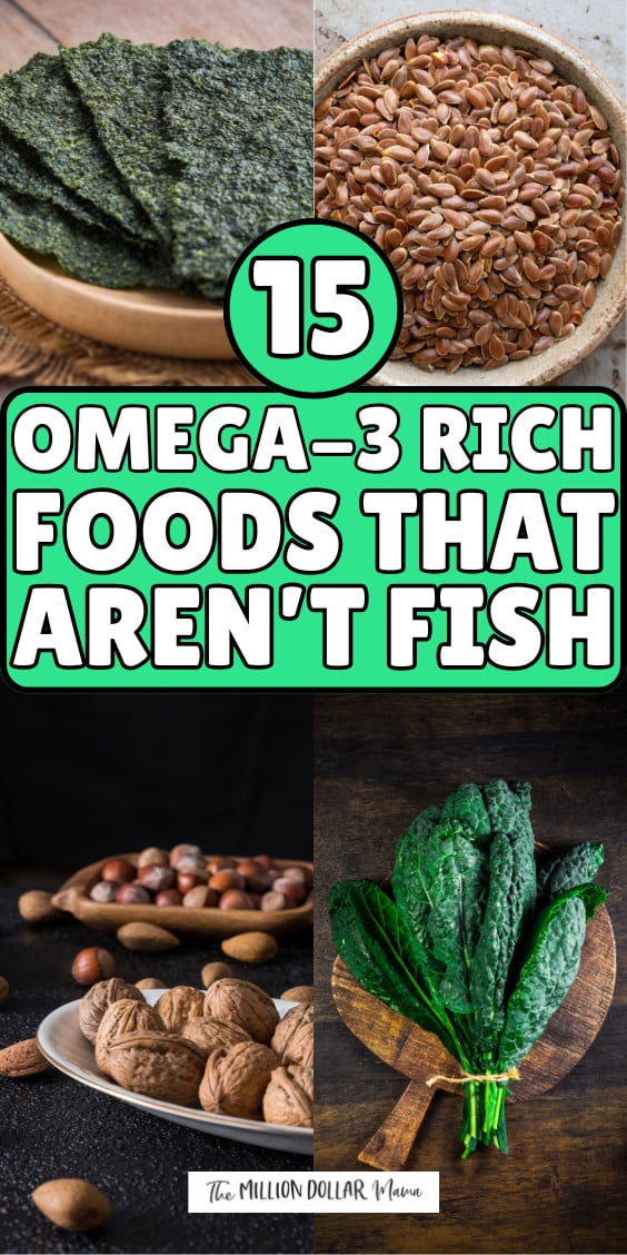 15 Omega-3 Rich Foods That Aren't Fish
