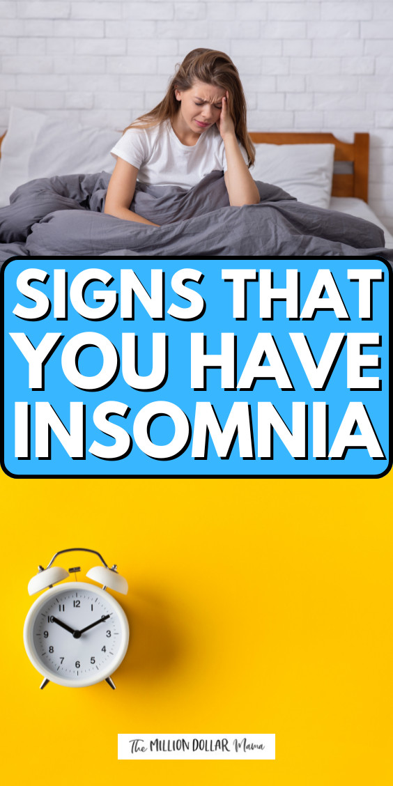 Signs That You May Have Insomnia