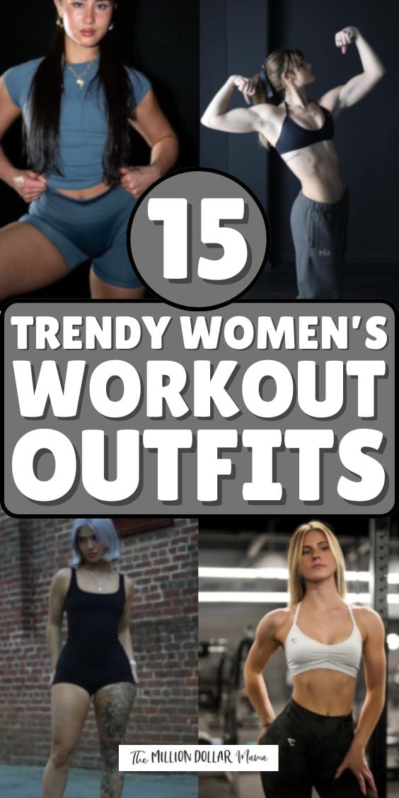 15 Trendy Women's Workout Outfits