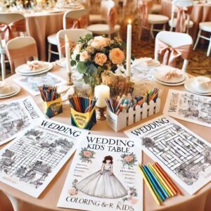 20 Fun Wedding Kids Table Ideas