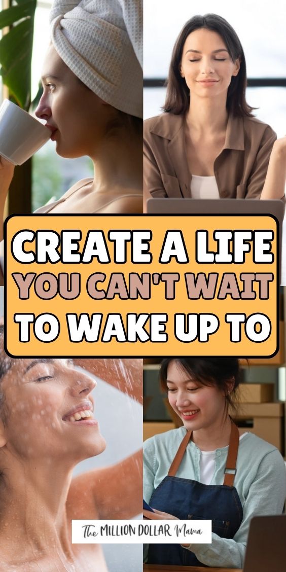 Create a life you can't wait to wake up to