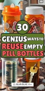 30 Genius Ways to Reuse and Repurpose Empty Pill Bottles