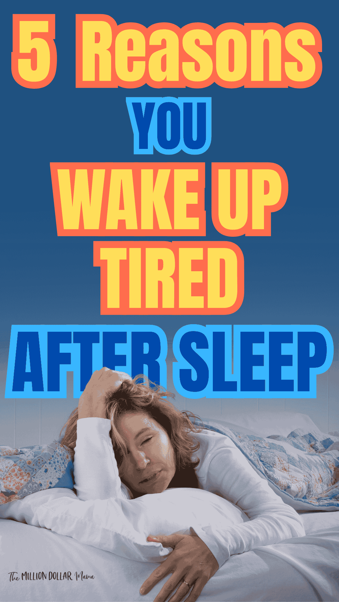 5 Reasons You Feel Tired Even After a Full Night's Sleep