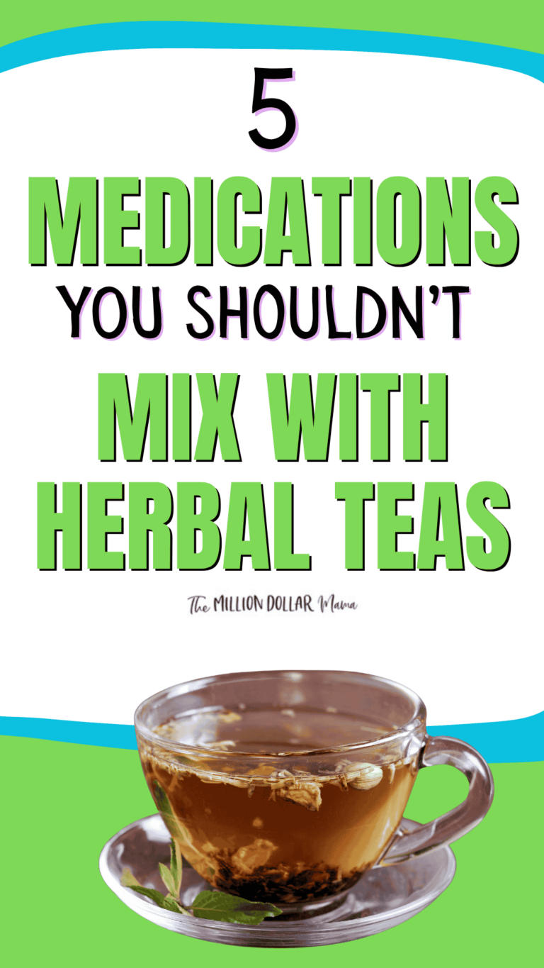 5 Medications That You Shouldn't Mix with Herbal Teas