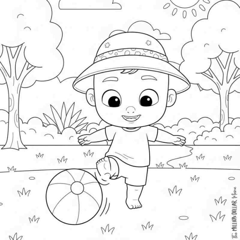 25 Cocomelon Coloring Pages