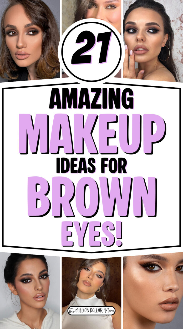 21 Amazing Makeup Ideas for Brown Eyes
