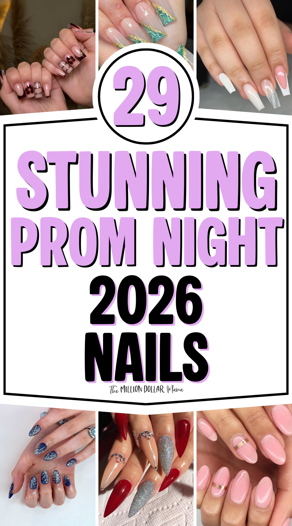 29 Stunning Prom Nail Design Ideas
