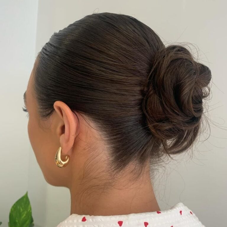 25 Easy Bun Hairstyle Ideas