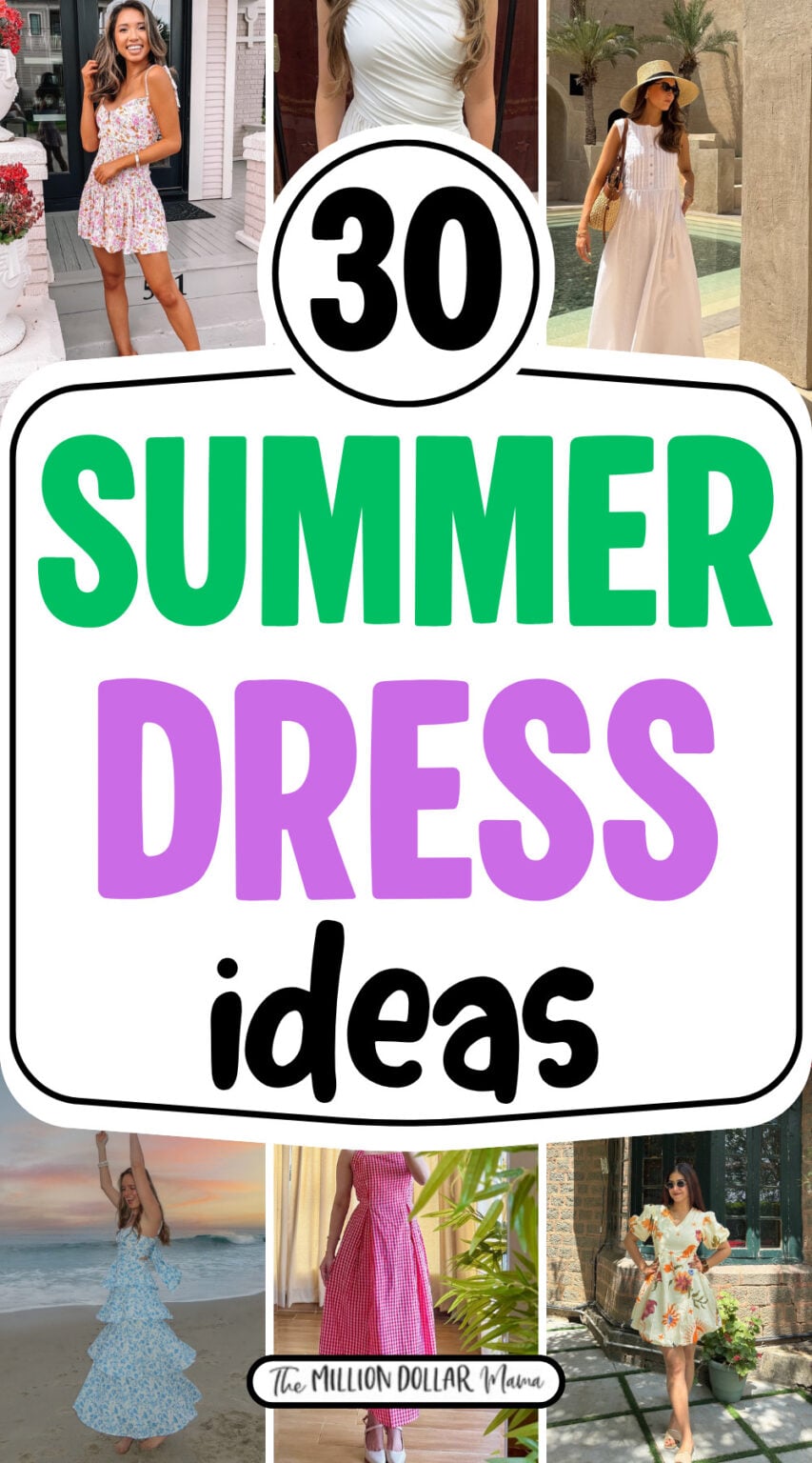 30 Cute Summer Dress Ideas