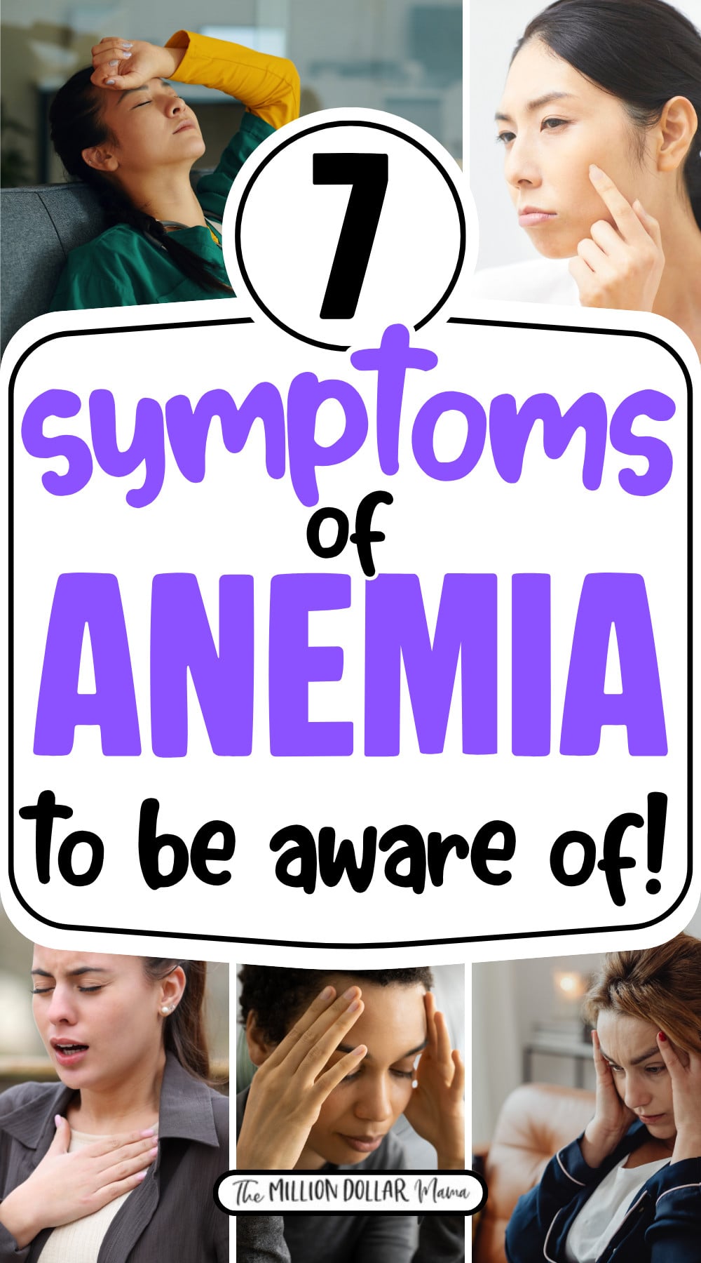 7 Symptoms of Anemia To Be Aware Of